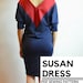 Susan Dress PDF Sewing Pattern and Sewing Tutorial Including Sizes 4 to ...