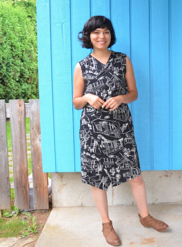 Garbo Dress For WOMEN PDF sewing pattern and sewing tutorial | Etsy