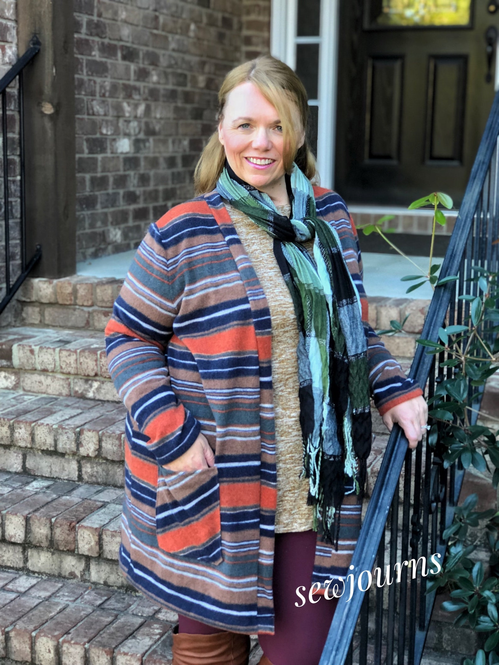 Gilliane Cardigan PDF Sewing Pattern and Tutorial for Women, Including ...