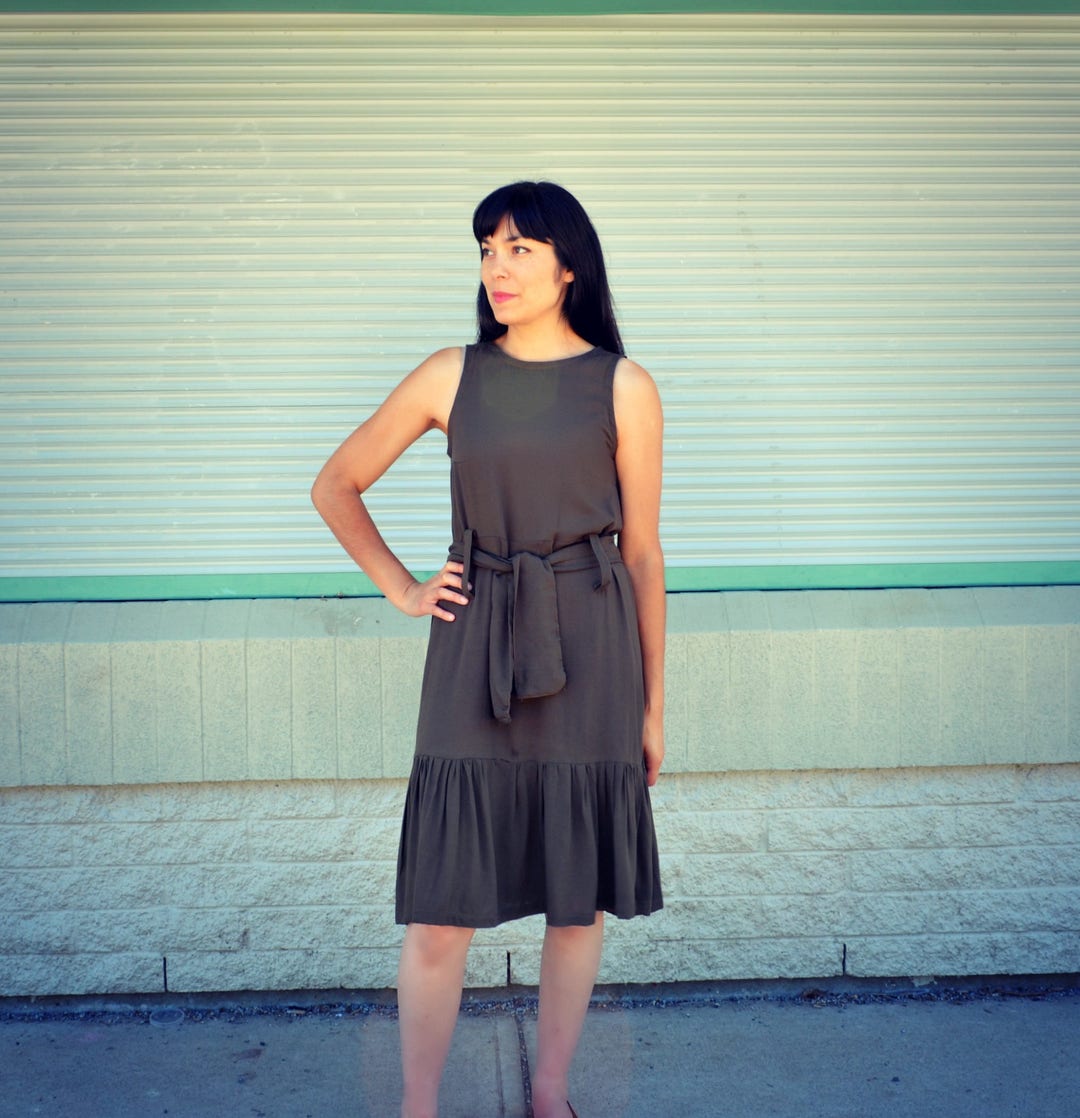 The Alamo Dress PDF Sewing Pattern - Etsy