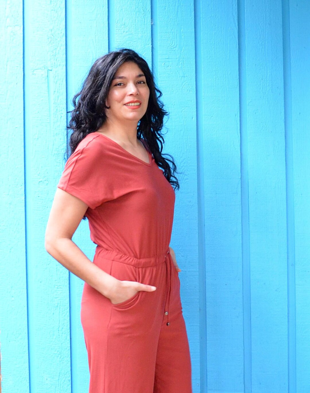 Debra Jumpsuit PDF Sewing Pattern and Printable Sewing Tutorial for ...