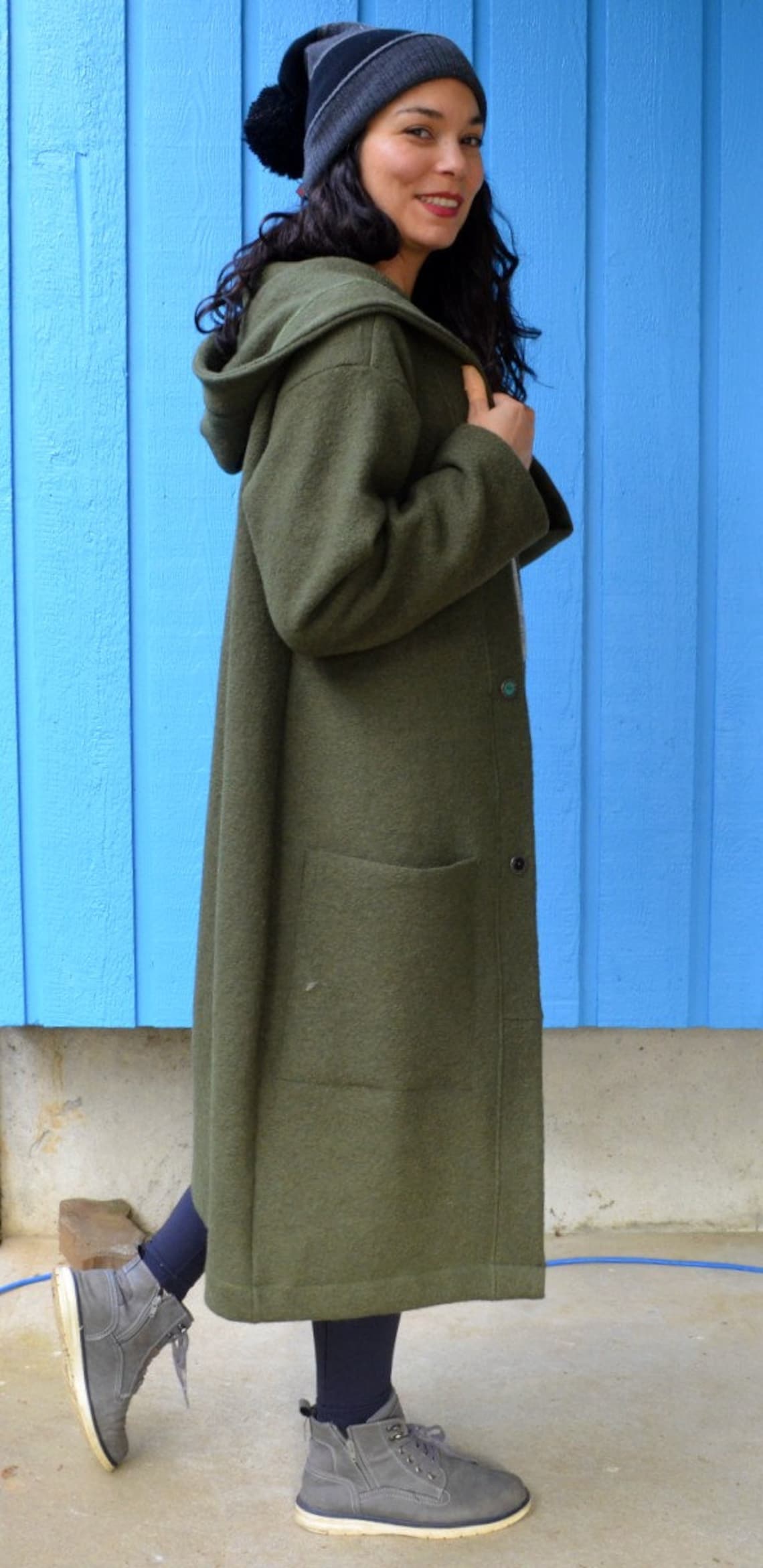 The Emma Long Cardigan PDF Sewing Pattern - Etsy