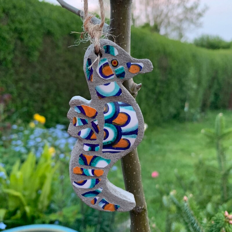 Seahorse Wall Decor - Etsy