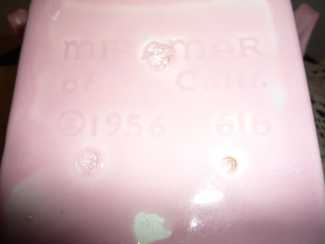 Miramar California Pottery Planter - Etsy