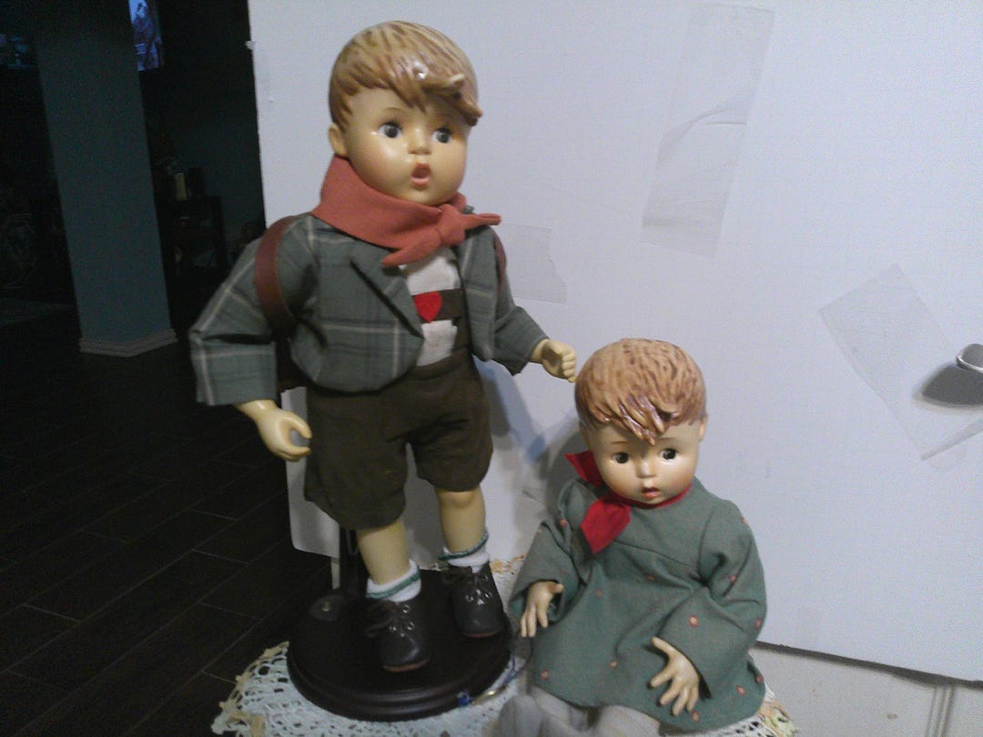 Set of M. I. Hummel Goebel Porcelain Dolls - Etsy
