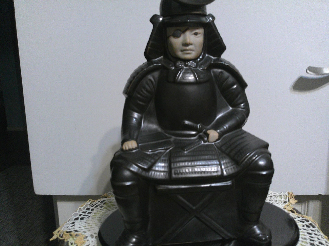 Japanese Samurai Sake Bottle - Etsy