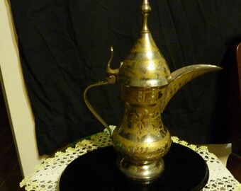 Antique Arabic Coffee Pot - Etsy
