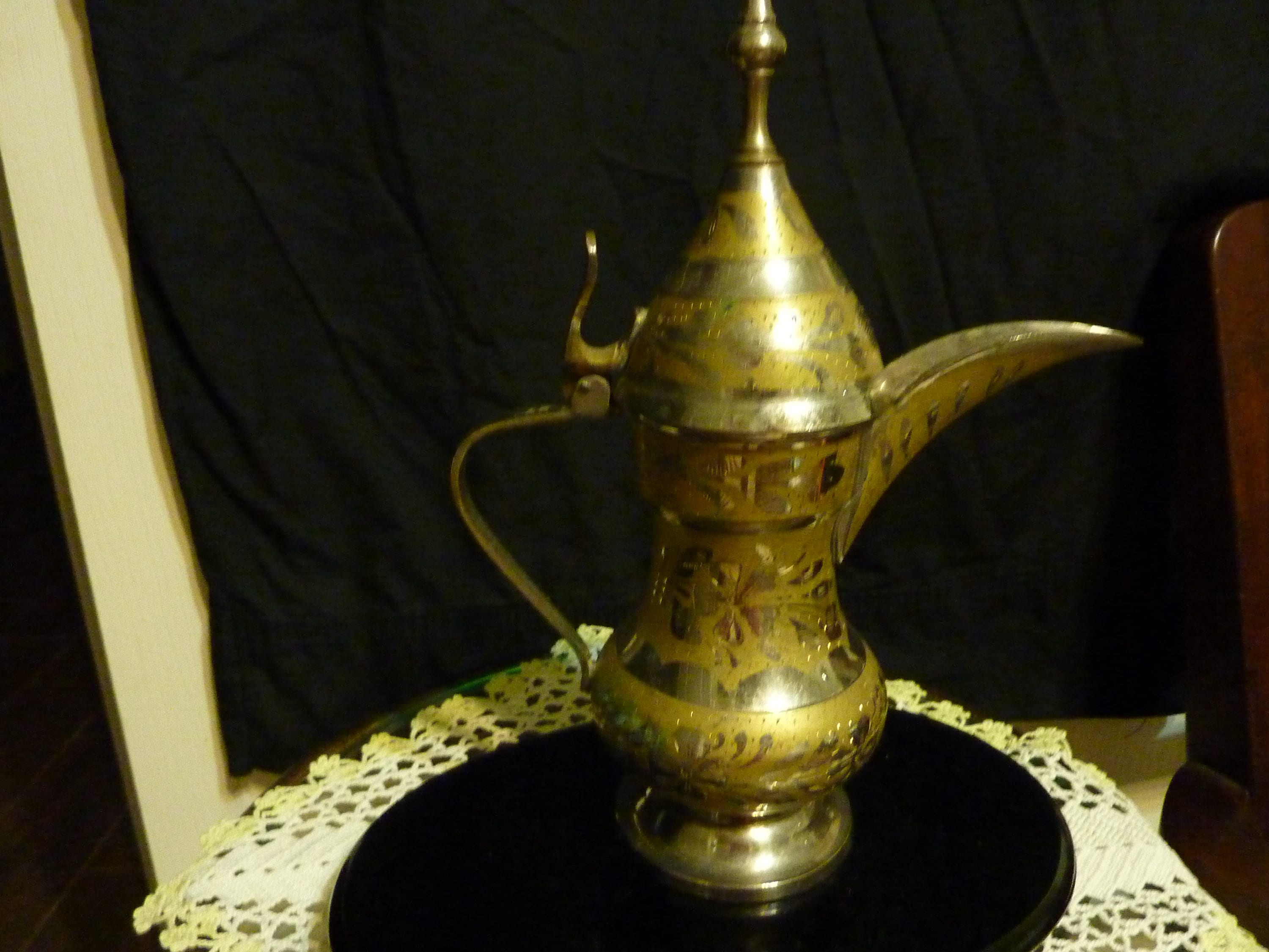Middle Eastern Arabic Brass Coffee Pot - Etsy