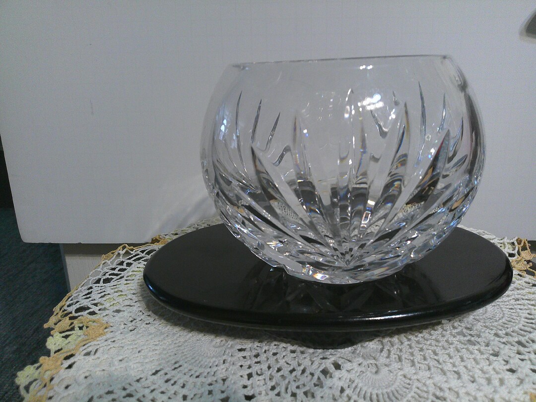 Wedgewood Full Lead Crystal Vase/bowl - Etsy