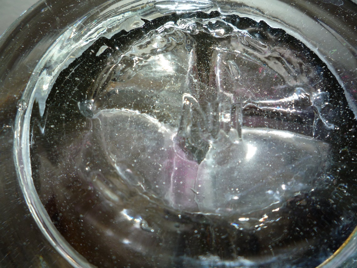 Unique Glass Stem Vase - Etsy