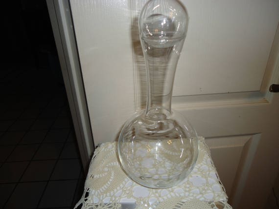 Handblown Water Decanter | Etsy
