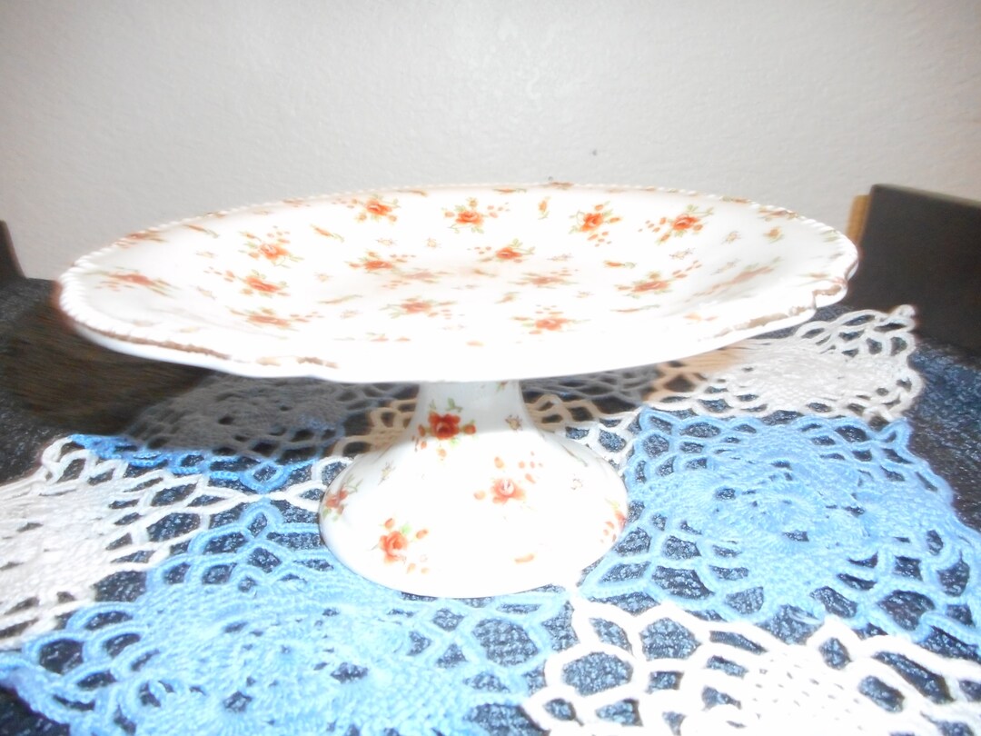 Japanese Mini Floral Cake Plate or Server - Etsy