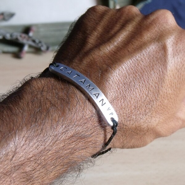 Simple Mens Bracelet - Etsy
