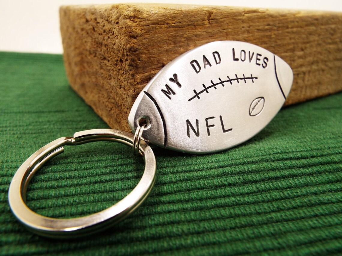 Personalized Football Keychain American Football Shape - Etsy