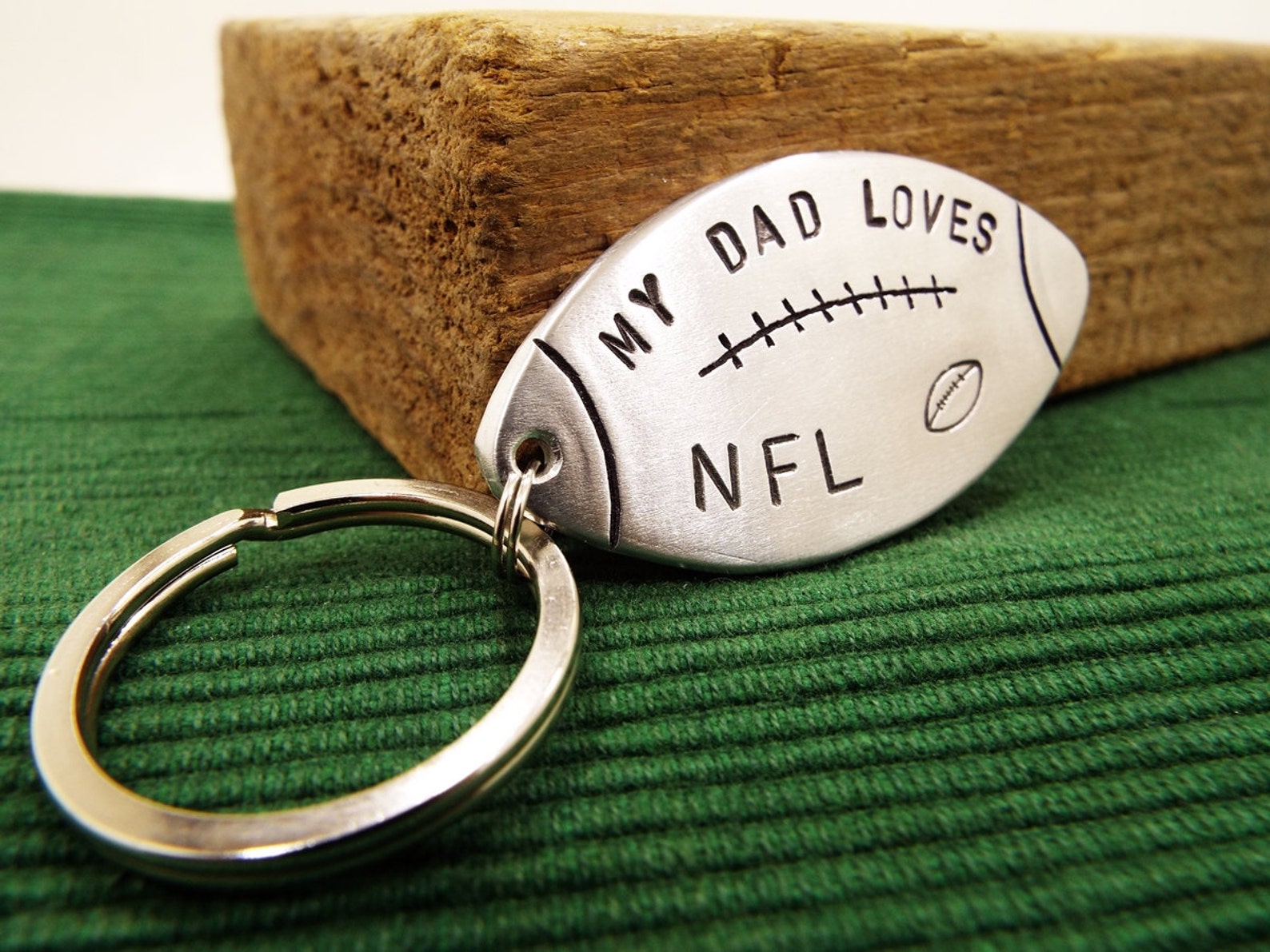 Personalized Football Keychain American Football Shape - Etsy