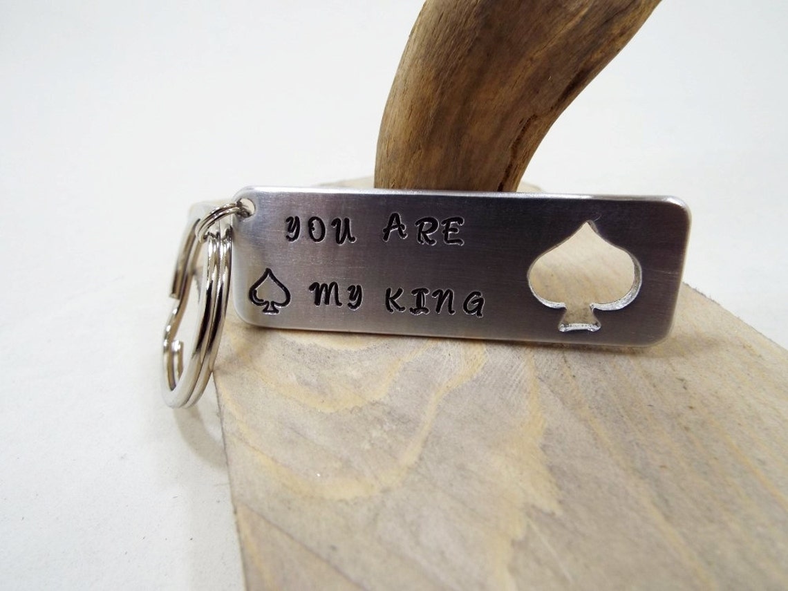 You Are My King Personalized Keychain FREE Shipping King | Etsy
