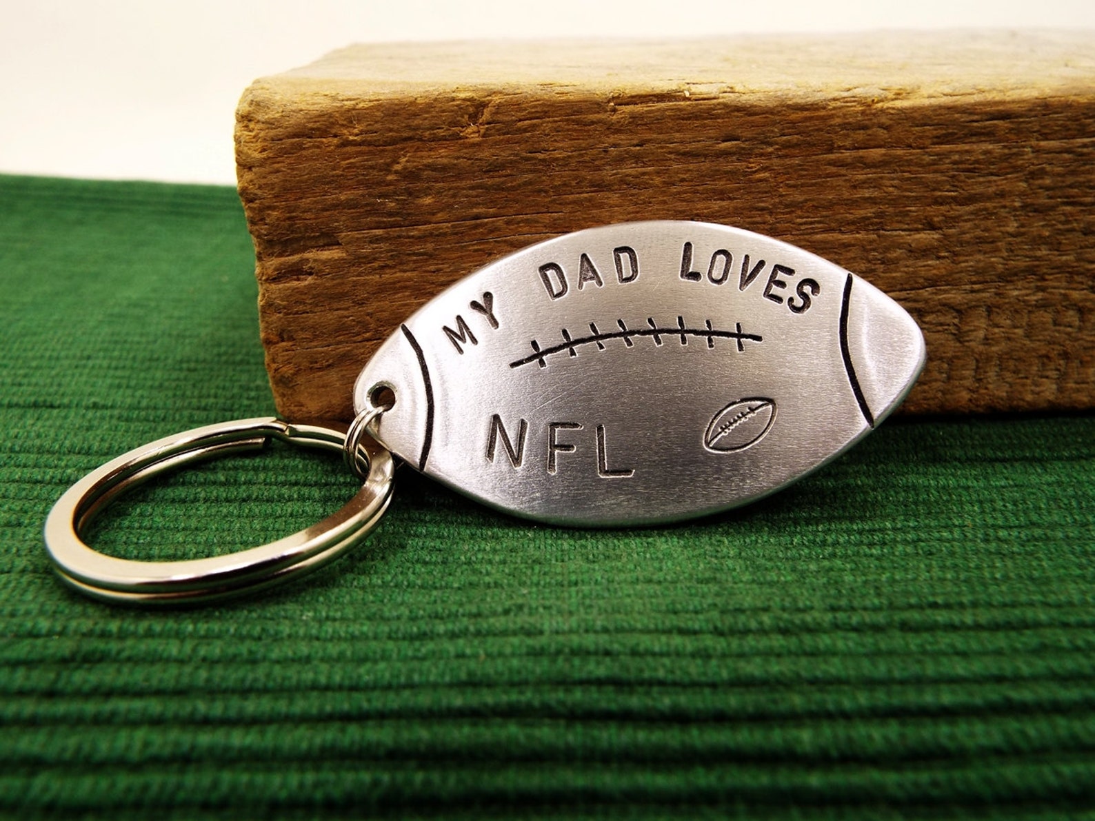 Personalized Football Keychain American Football Shape - Etsy
