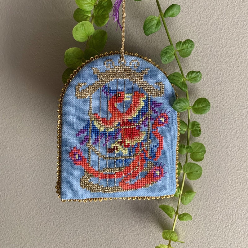 Phoenix Cross Stitch - Etsy