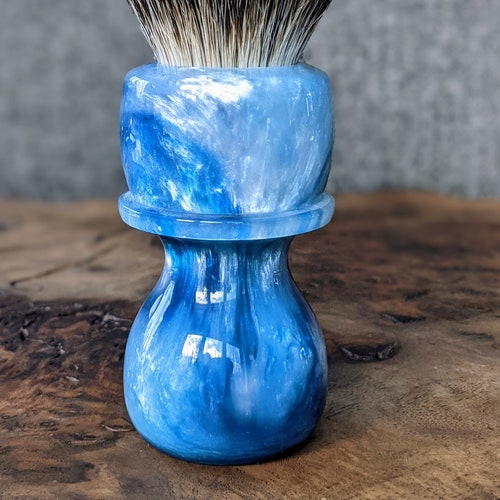 Safety Razor and Shaving Brush Stand Double Decker Wooden | Etsy