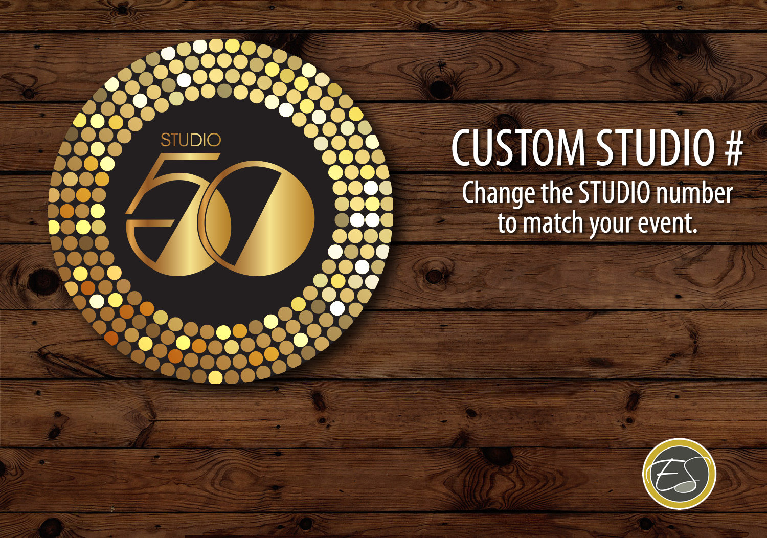 STUDIO 54 Custom 3.5 4 or 4.5 Inch Round Labels: Digital - Etsy UK