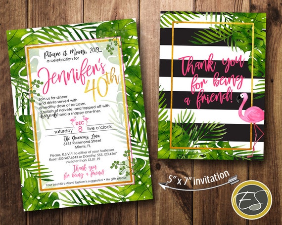 Golden Girls: Birthday Invitation Digital Download - Etsy