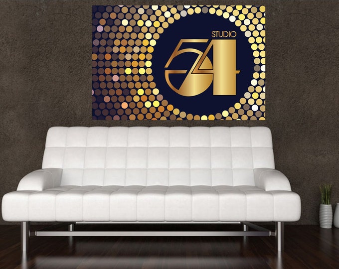 Studio 54 Party Poster: Birthday or Bachelorette Party. - Etsy