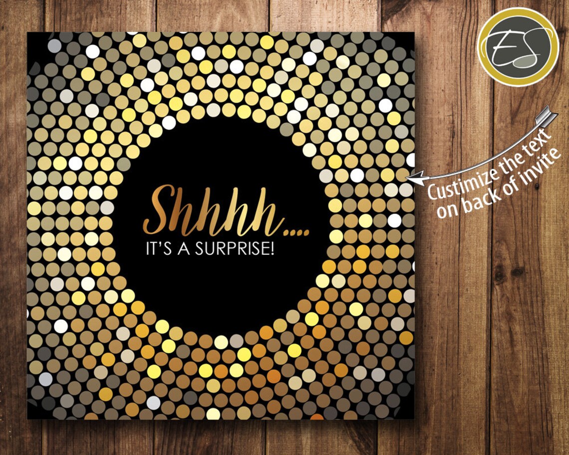 Mirror Ball, Studio 54: Birthday Invitation- Digital Download - Etsy