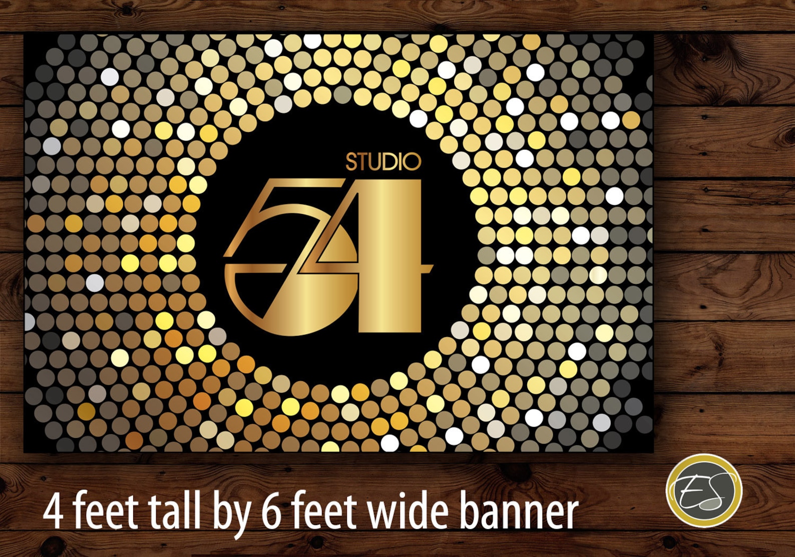 Studio 54 Party Banner: Digital Download - Etsy