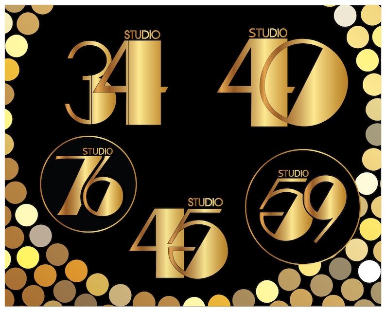 Custom Studio 54 Party Poster/banner: Birthday DIY Digital | Etsy