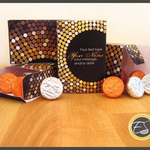 Custom Mirror Ball Favor Box: Black. DIY Printable - Etsy