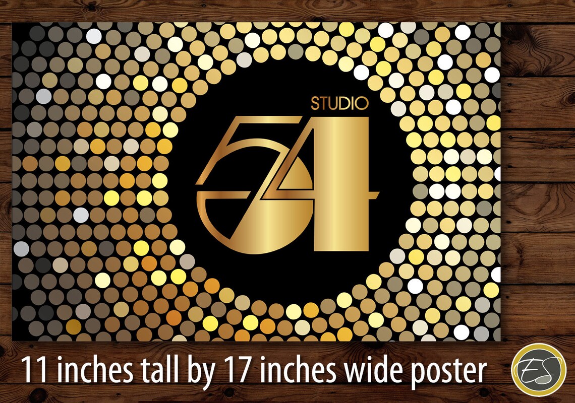 Studio 54 Party Posters and Sign: Digital Download - Etsy