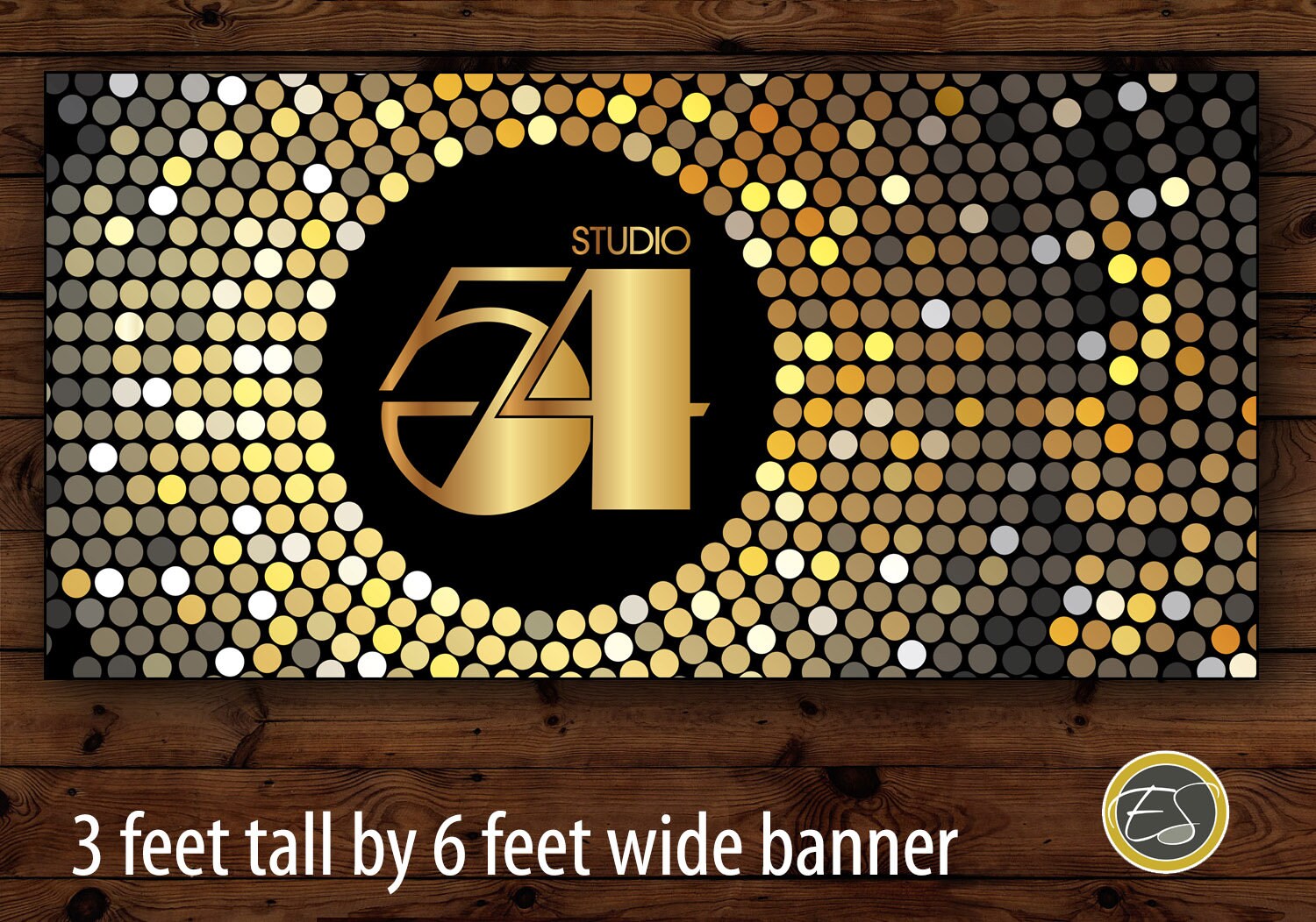 Studio 54 Party Banner: Digital Download - Etsy