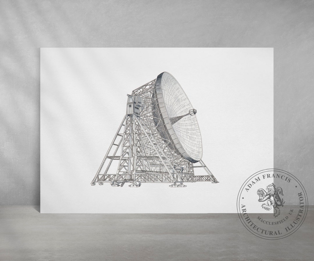 Lovell Telescope Jodrell Bank Observatory World Heritage Site PRINTS ...