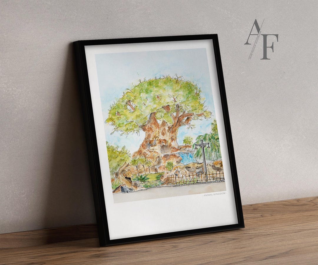 Disney's Animal Kingdom | Tree of Life | Art Print. Taken From My ...