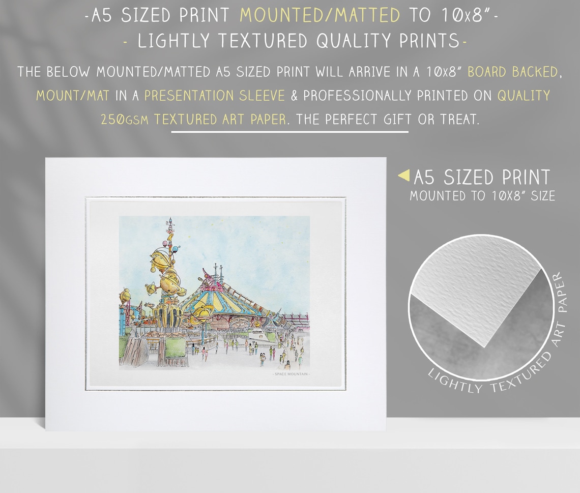 Space Mountain | Discoveryland | Disneyland Paris | PRINTS AVAILABLE ...