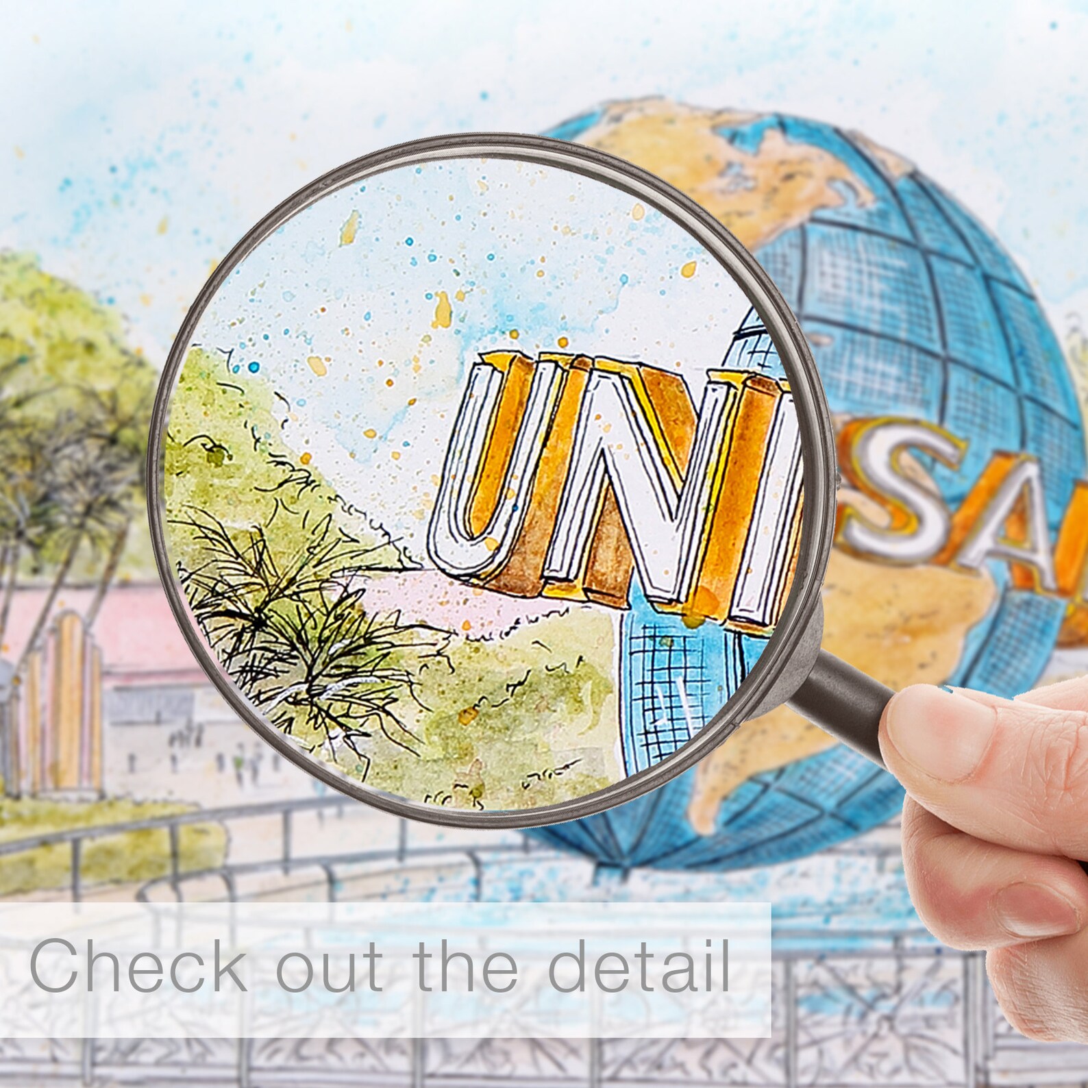 Universal Studios | PRINTS AVAILABLE From My Original Drawing ...