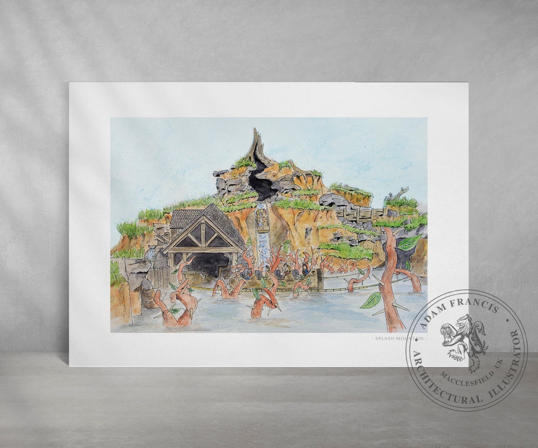Splash Mountain Ride Disney World PRINTS AVAILABLE From My Original ...