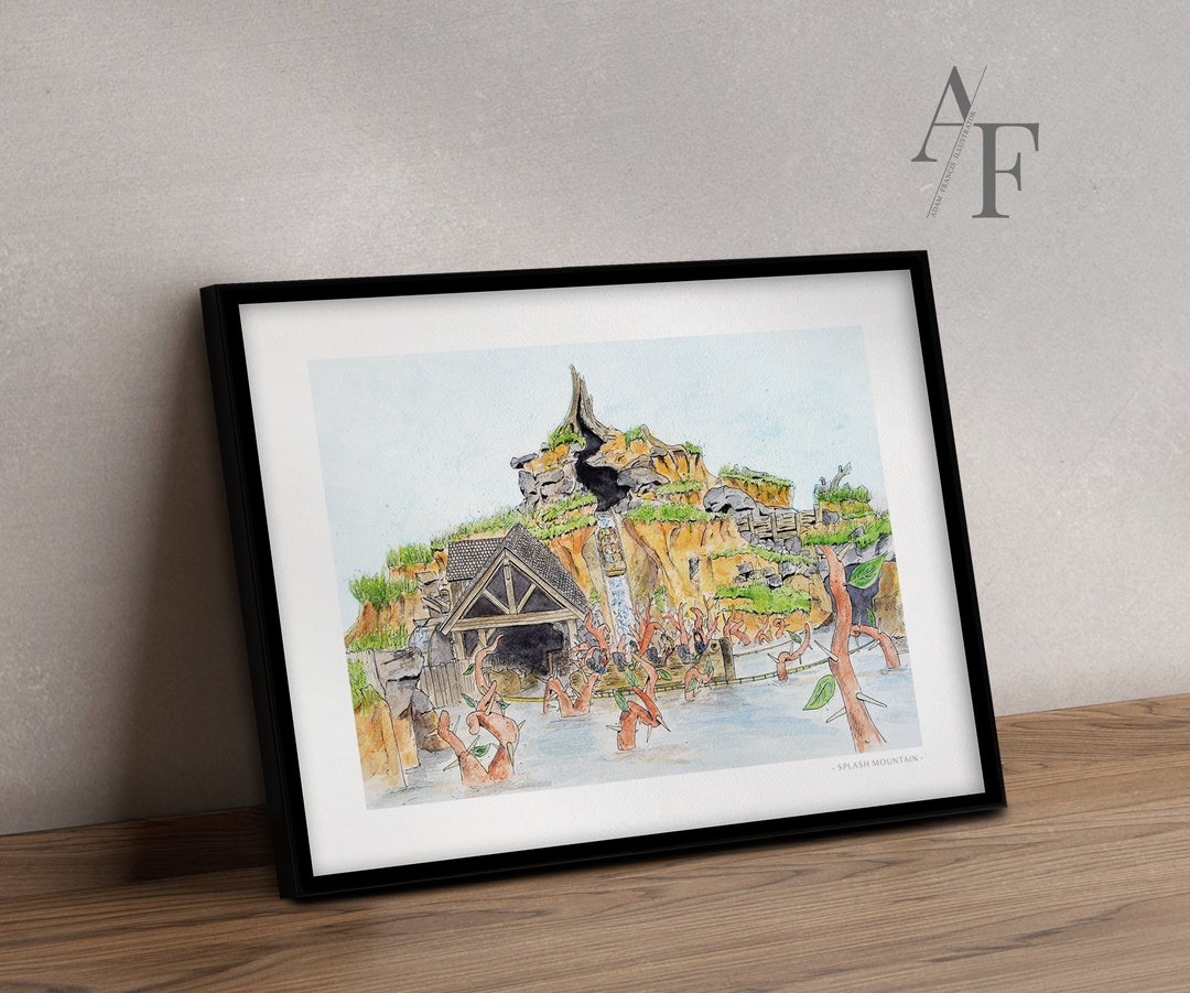 Splash Mountain Ride | Disney World | PRINTS AVAILABLE From My Original ...