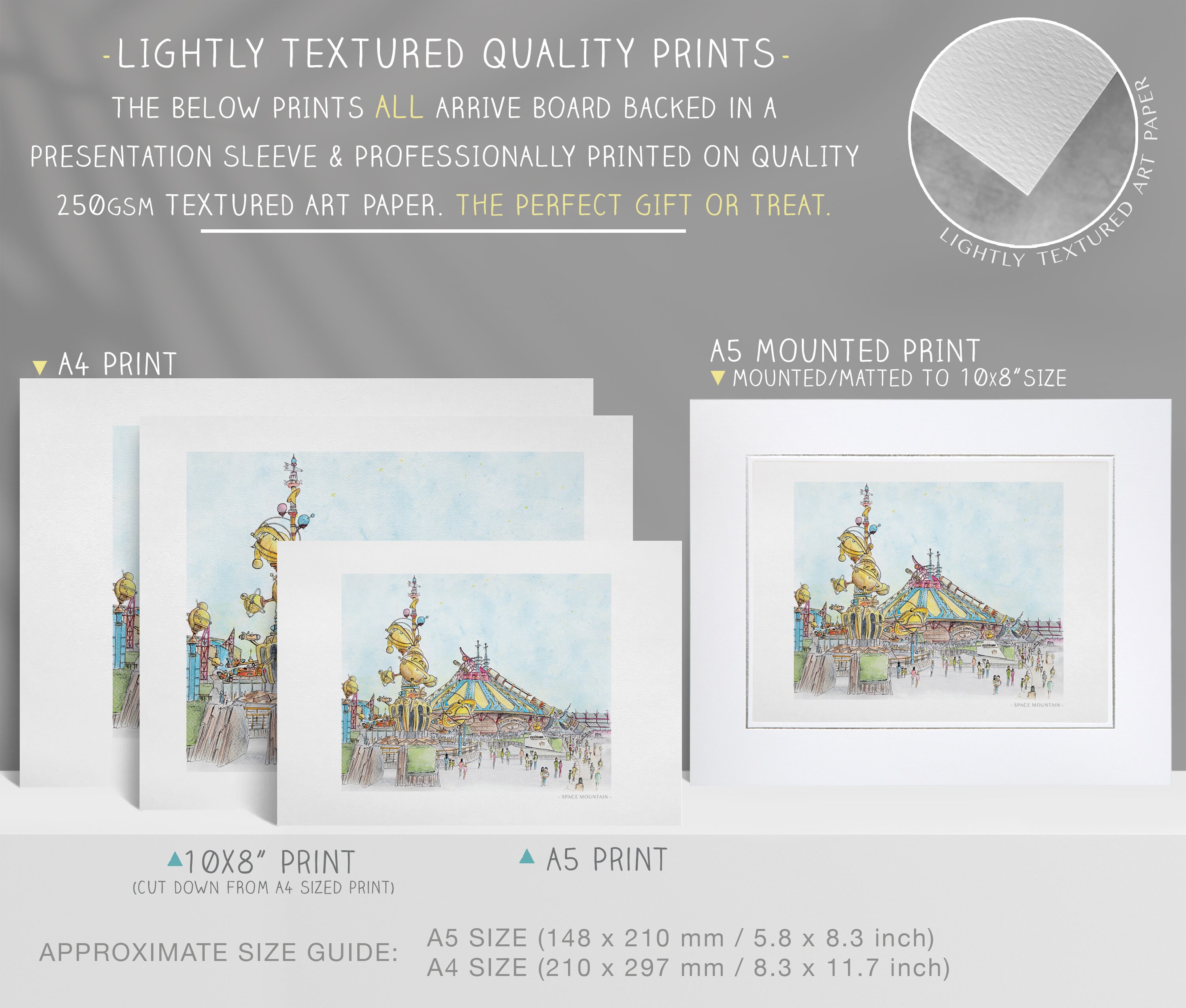 Space Mountain | Discoveryland | Disneyland Paris | PRINTS AVAILABLE ...