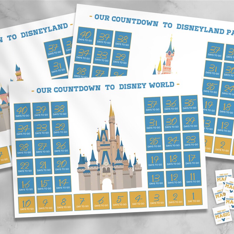 Disneyworld Countdown - Etsy