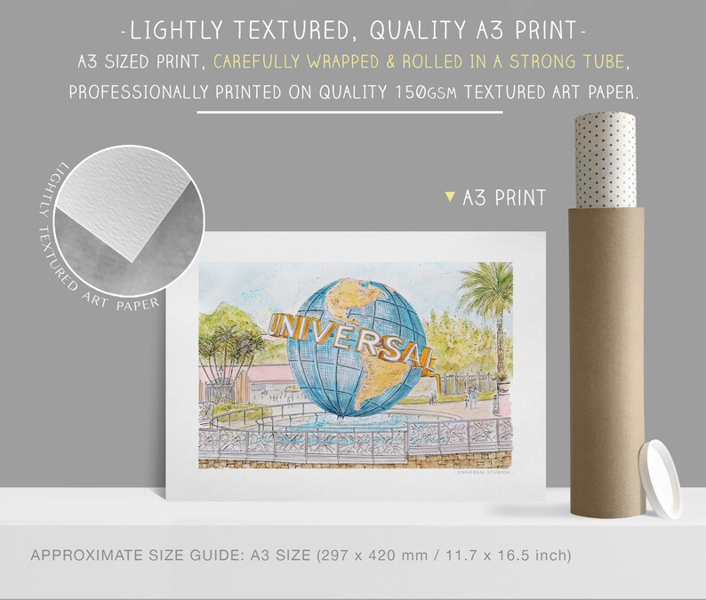 Universal Studios | PRINTS AVAILABLE From My Original Drawing ...