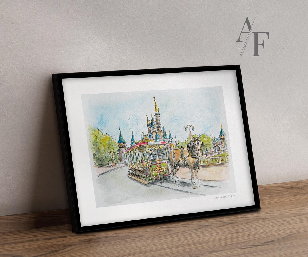 Main Street USA Trolley | Disney World | PRINTS AVAILABLE From My ...
