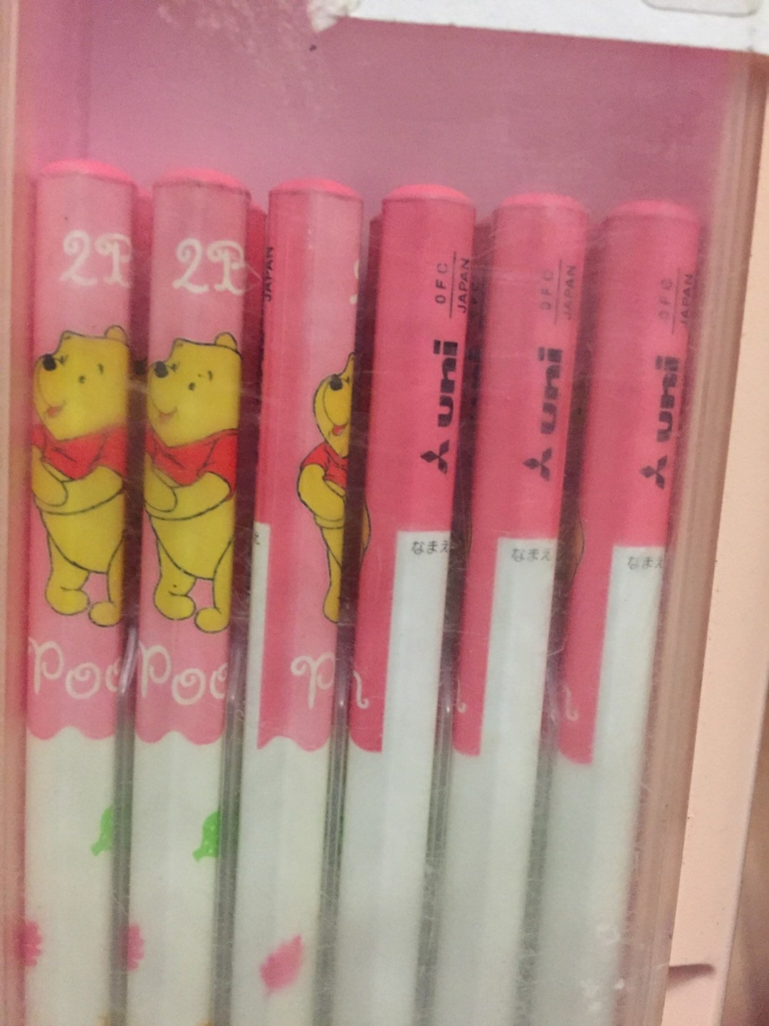 Pooh 2 Pencils - Etsy