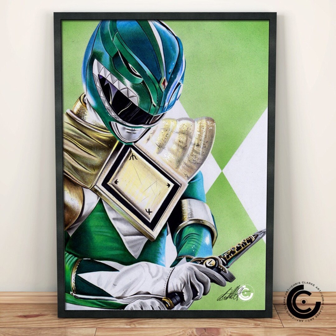 The Green Ranger Limited Edition Print - Etsy