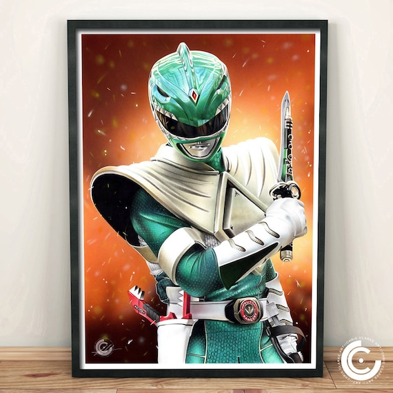 Green Ranger 2.0 Limited Edition Print | Etsy