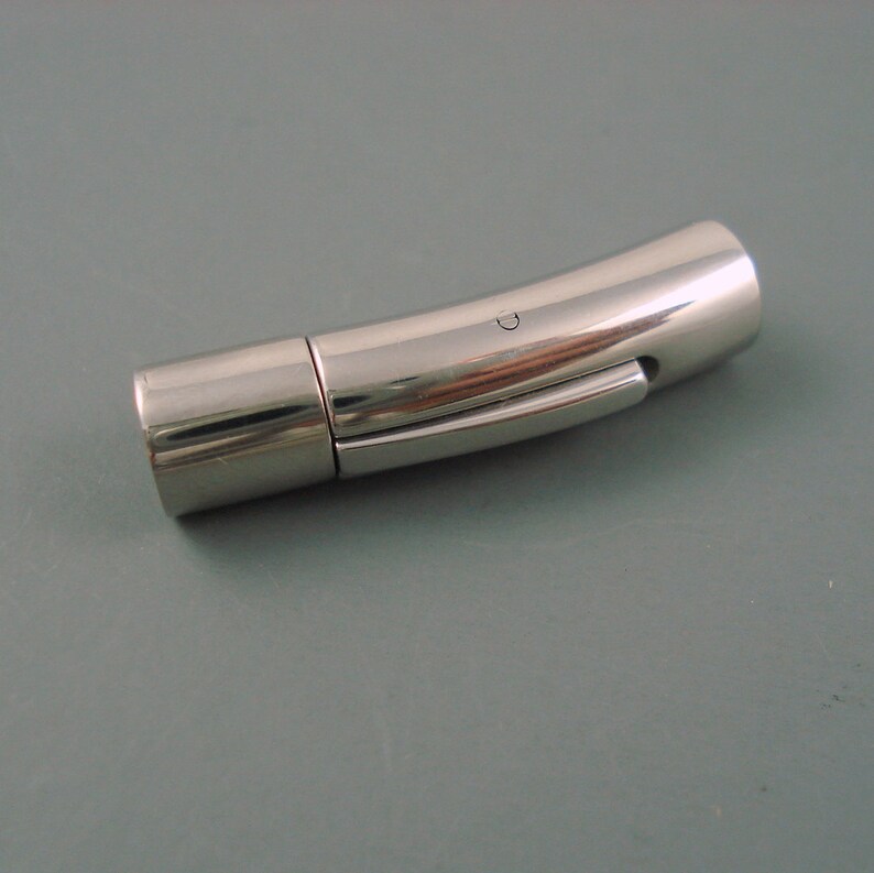 Stainless Steel Clasp, 5MM Stainless Steel Screw Type Clasp for Leather ...