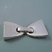 Fold Over Latch End Cap Clasp, Silver Finish 28MM X 12MM Clasps ...