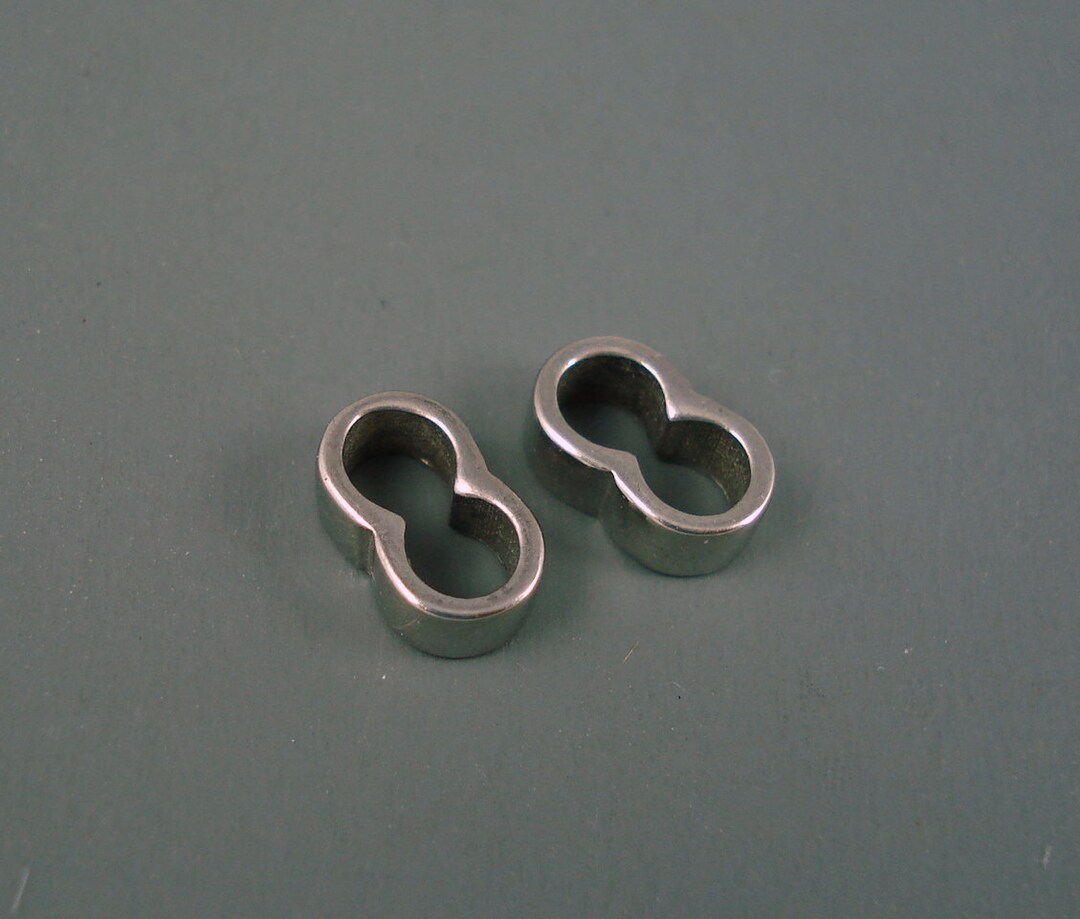 Stainless Steel Slide, Two Pieces 4MM X 8MM Inside Diameter Slide ...