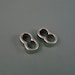 8MM End Cap, TEN Ornate 8mm Caps for Leather Kumihimo or Cord CAP8-001 ...