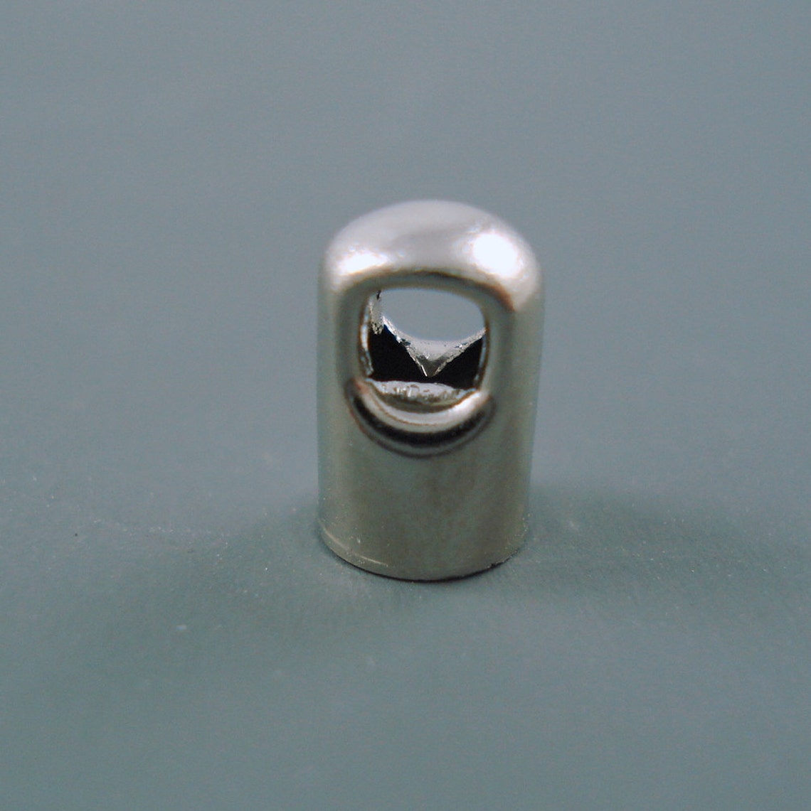 End Cap, 4MM Brass Plated Cap for Leather or Cord, TEN Pieces, 4mm Cap ...